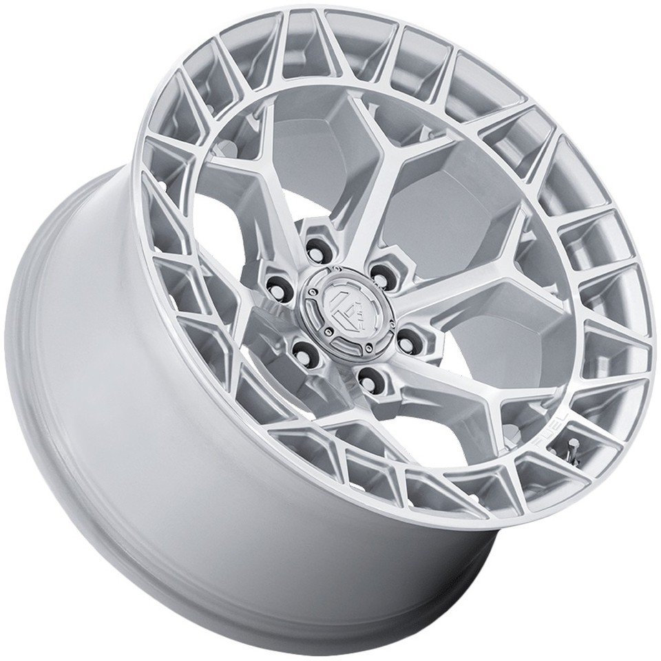 Fuel FC873 Charger 6 22x10 6x135 -18mm Silver Wheel Rim 22" Inch ...