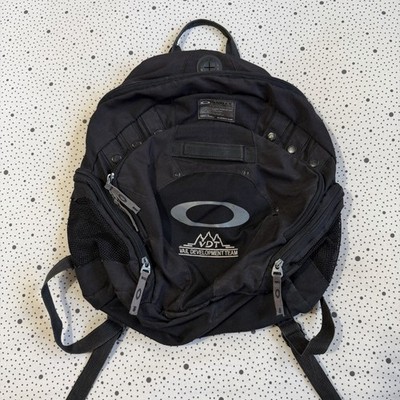 Vintage 2000s Oakley Backpack Black Tactical Field Gear Vail, CO Logo ...