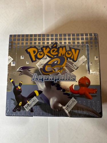 Aquapolis Booster Box Sealed E Reader 2003 Wotc Pokemon Crystal Lugia ...