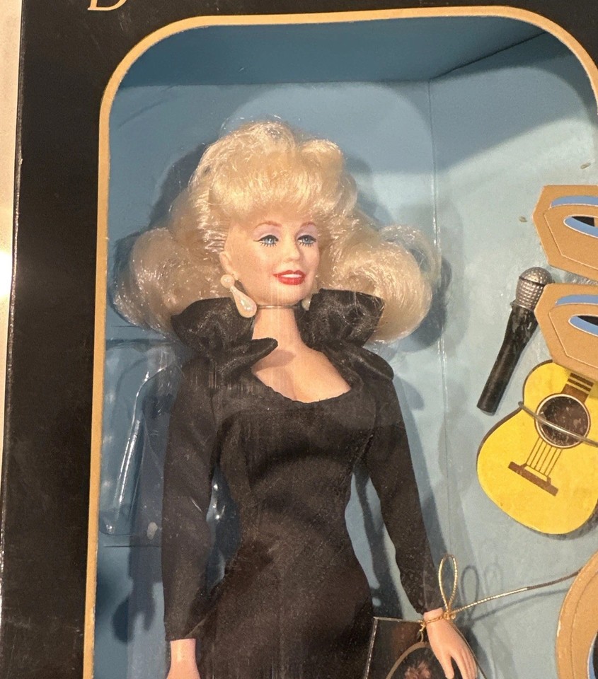 Dolly Parton 1996 Black Dress Limited Edition Collector Series Doll SEE ...