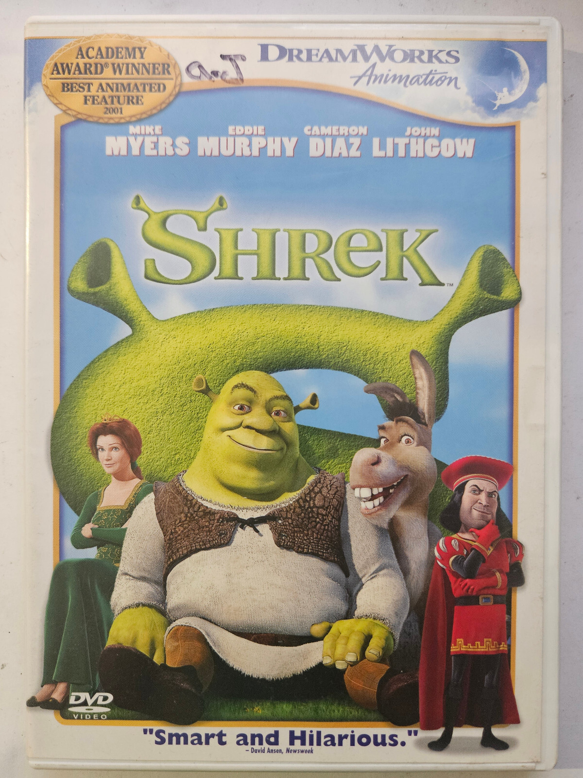 Dreamworks SHREK DVD | eBay