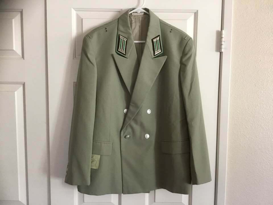 East German NVA Officer's Gala Dress Uniform Tunics LaSK, LSK ...