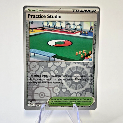 Pokemon Practice Studio (Paldea Evolved) 186/193 Reverse Holo (NEAR ...