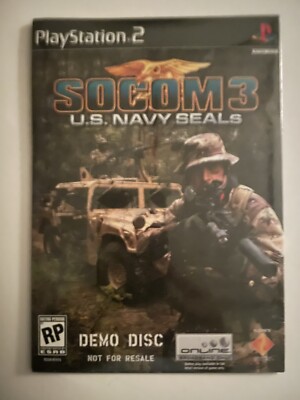 Socom 3 U.S. Navy Seals Demo Disc (Sony PlayStation 2) Brand New | eBay