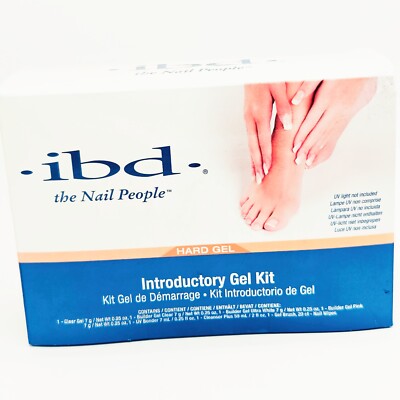 IBD Hard Gel - Introductory Gel Kit - 8 Pieces *PLEASE SEE DESCRIPTION ...