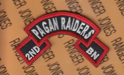 US Army 2nd Bn PAGAN RAIDERS 179th Infantry 45th Division Korea Ranger ...