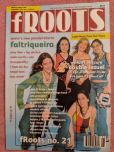 fROOTS Magazine, Local Music From Out There, August 2003 No 242/243 ...