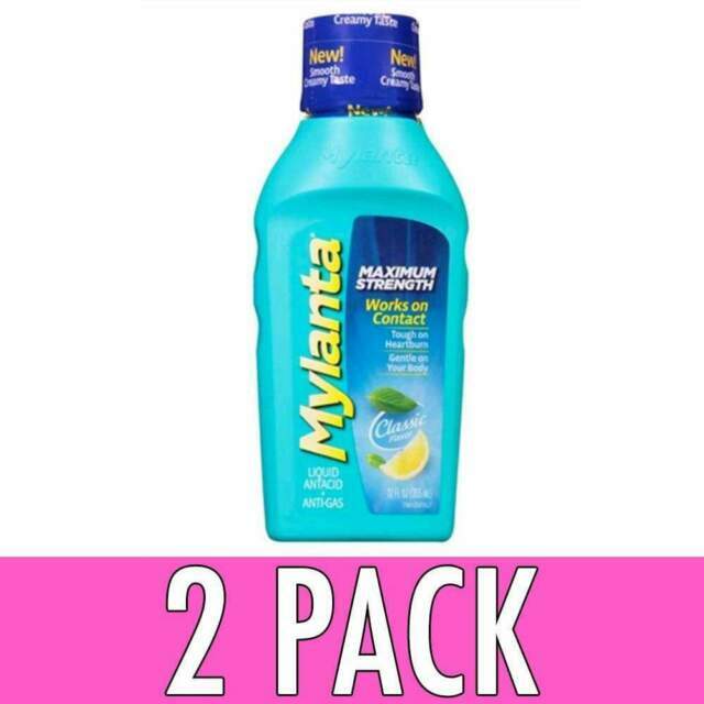 Mylanta Max Aluminum Hydroxide / Magnesium Hydroxide / Simethicone ...
