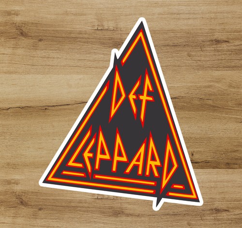 Def Leppard 3" Premium Quality Vinyl Decal Sticker Heavy Metal Rock Joe ...