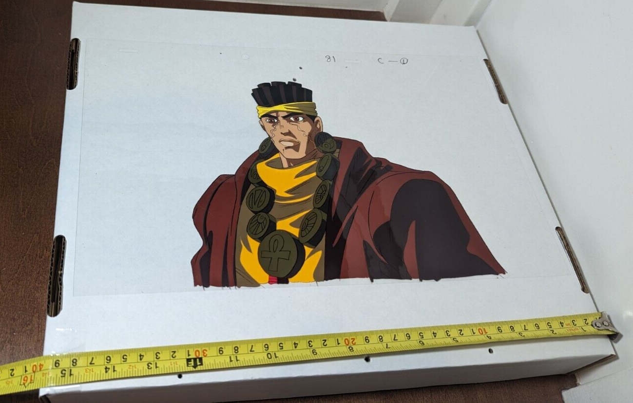 JoJo's Bizarre Adventure OVA Muhammad Avdol RARE 1990s Anime Cel ...