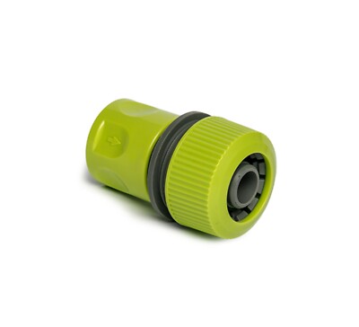 3/4" Hose Connector, Garden Hose Pipe Quick Connector Fitting, Lime ...