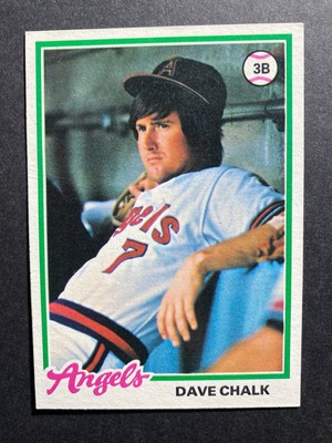 1978 TOPPS #178 DAVE CHALK NM-MT MLB BASEBALL CARD | eBay