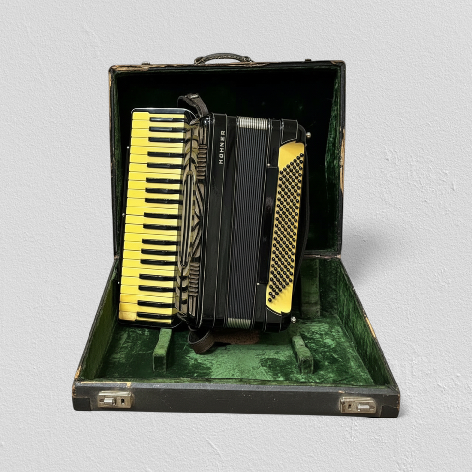 Hohner Tango V Accordion 41 Keys 140 Bass Serviced Vintage Germany ...