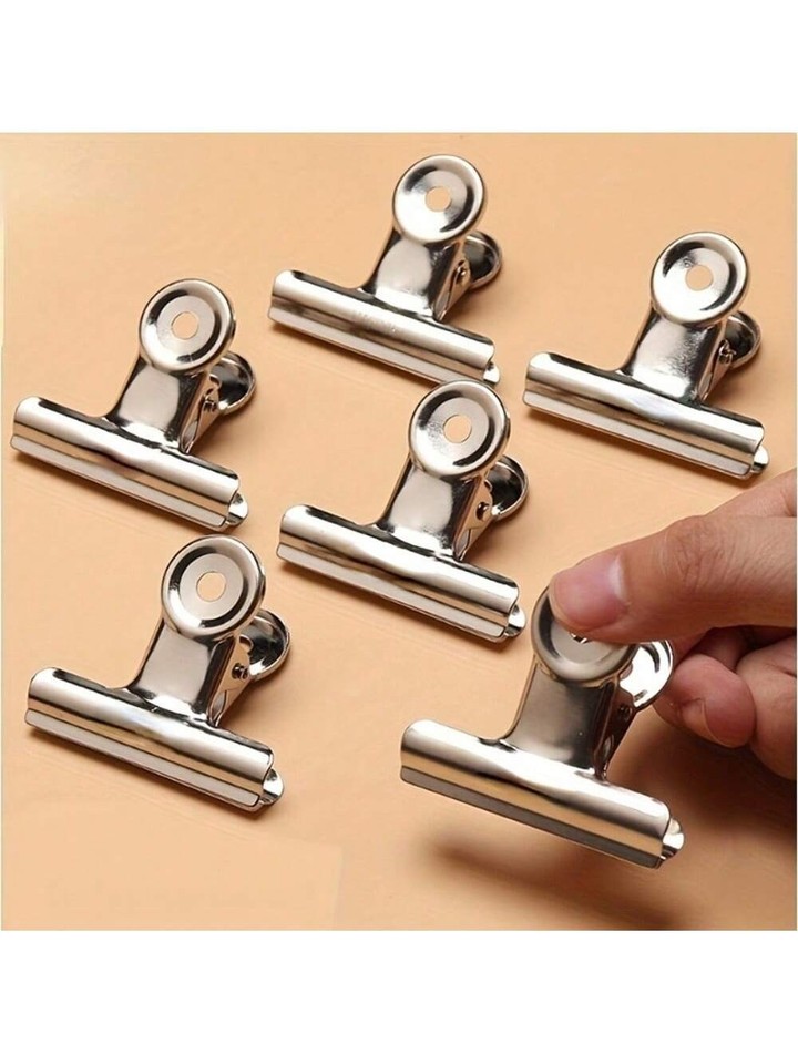 Food Bag Sealing Clips, Clips Freezer Fridge Sealing Pegs Strong Metal ...