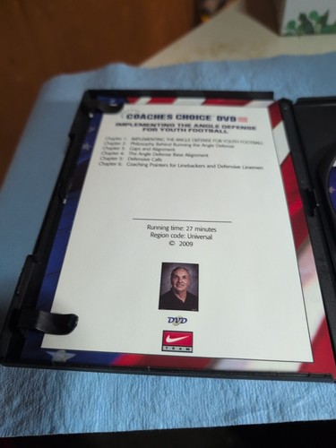 Coaches Choice DVD Implementing The Angle Defense For Youth Football ...