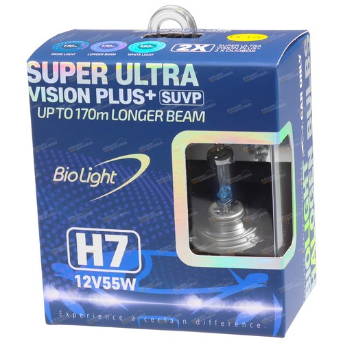 H7 Halogen +170% Low Beam Headlamp Light Bulb Pair for Commodore VE ...