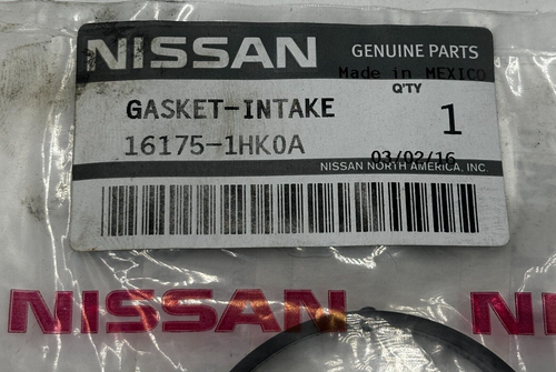 Nissan 16175-1HK0A Genuine Intake Manifold Gasket 16175-1HK0A | eBay