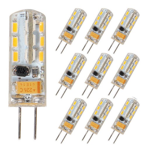 10pcs G4 3W LED Dimmable Bulb 12V SMD COB 2835 Chip Corn Light Warm ...