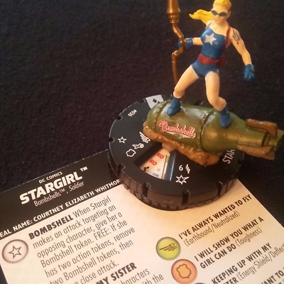 STARGIRL - 036 - Rare Figure - Harley Quinn Gotham Girls Heroclix #36 ...
