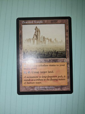 MTG Deserted Temple Odyssey 320/350 Regular Rare | eBay