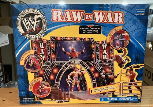 WWF WWE Jakks Pacific Raw is War Entrance Stage Playset New UNOPENED ...
