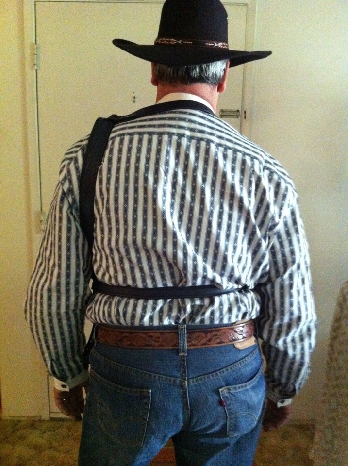 DOC HOLLIDAY TOMBSTONE SHOULDER HOLSTER RIG CUSTOM MADE TO ORDER COWBOY ...