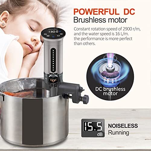 Sous Vide Cooker 1100 Watts Ipx7 Waterproof By G310/silver Water Cooker ...