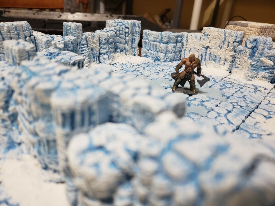 Ice Cave Dungeons and Dragons similar to Dwarven Forge Terrain War ...