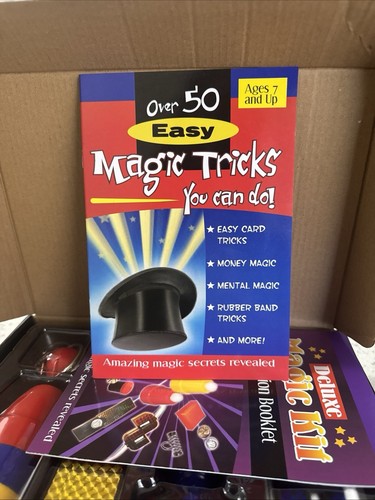 Magic Jack In The Box Kit. Over 50 Easy Magic Trick For Ages 7 And Up ...