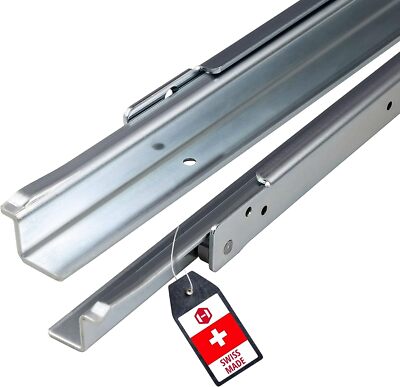 Fulterer Drawer Slide FR206 Partial Extension Overhead Roller Guide 100 ...