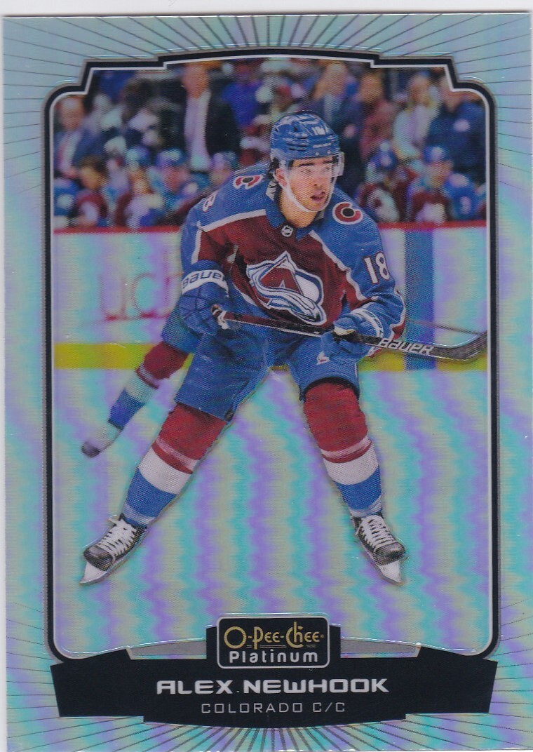2022-23 O-Pee-Chee Platinum Hockey #95 ALEX NEWHOOK RAINBOW | eBay