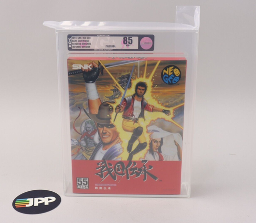 Sengoku Denshou SNK Neo Geo 1991 Japan Import Carton Box VGA Graded 85 ...