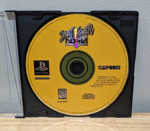 Street Fighter Alpha Warriors Dreams Capcom PS1 Playstation 1 Disc Only ...