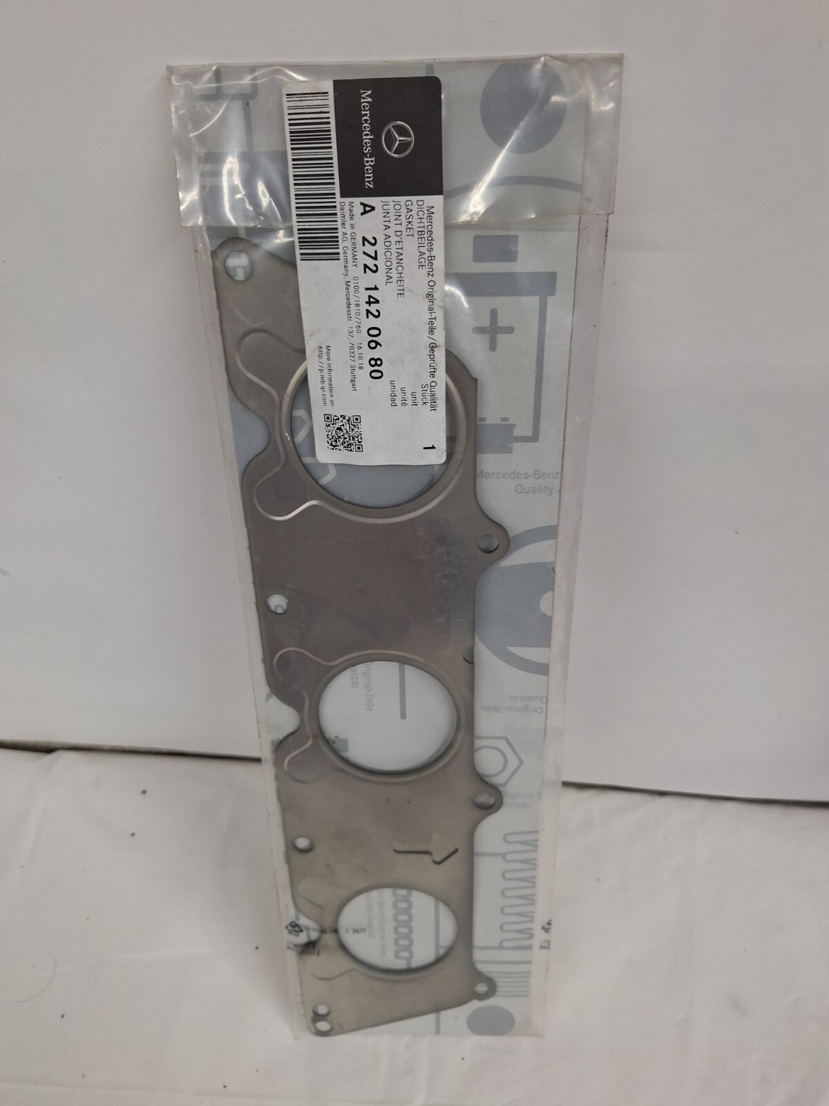 MERCEDES BENZ EXHAUST Manifold Gasket Set X2 272 ENGINES A2721420680 | eBay