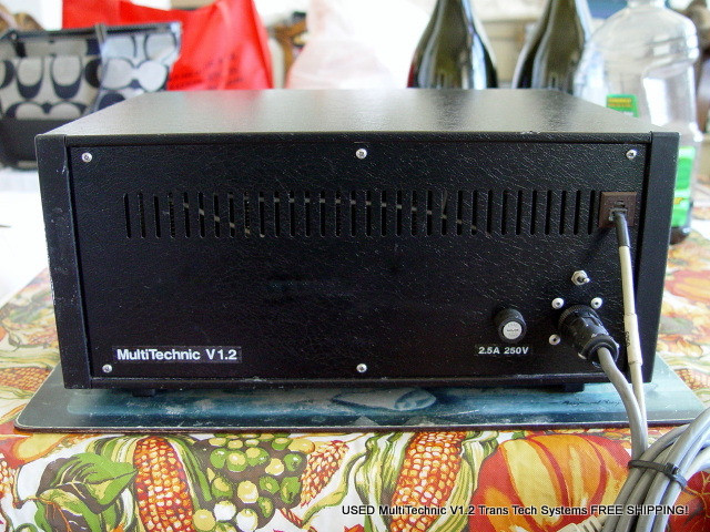 USED MultiTechnic V1.2 Trans Tech Systems FREE SHIPPING! | eBay
