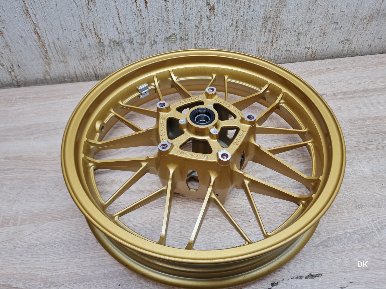 Kawasaki Z900RS BENTED Front Wheel RIM GOLD | eBay