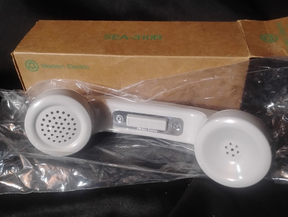 Vtg WESTERN ELECTRIC Bell System Replacement handset SEA-310b TELEPHONE ...