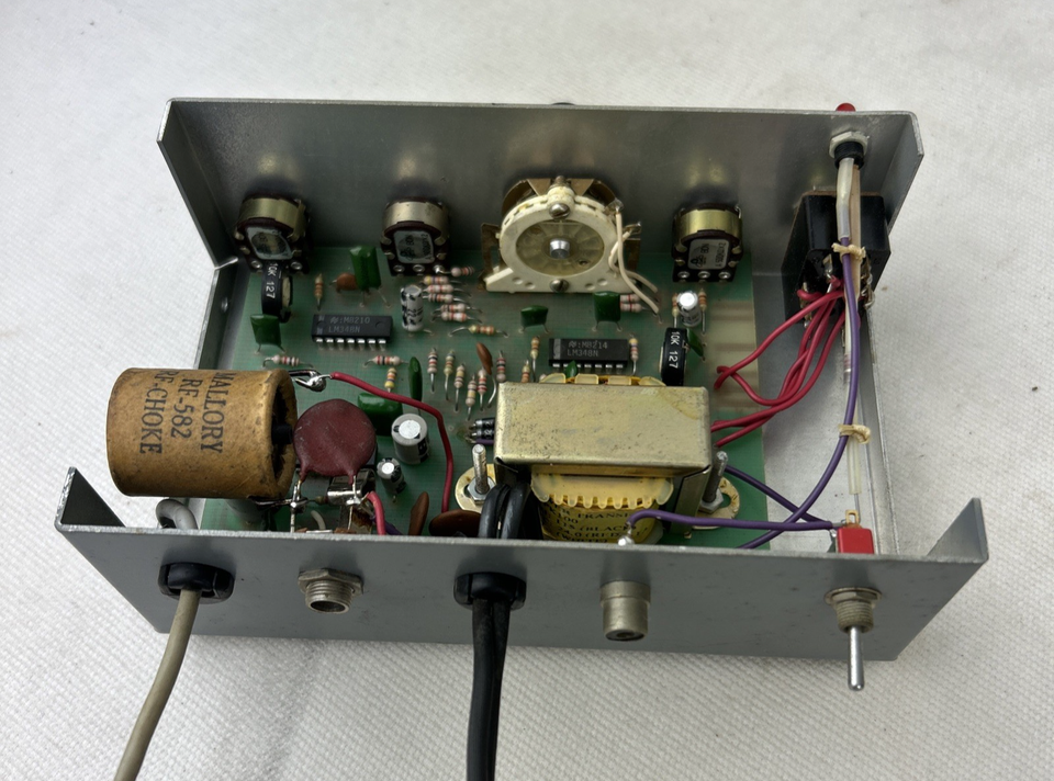 AUTEK RESEARCH QF-1A - SSB/CW/AM AUDIO & NOTCH FILTER w/ CABLES ...