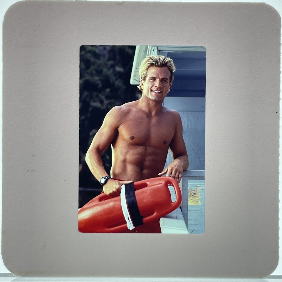 35mm Slide Baywatch Male Man TV Series Cast Member Publicity #4 | eBay