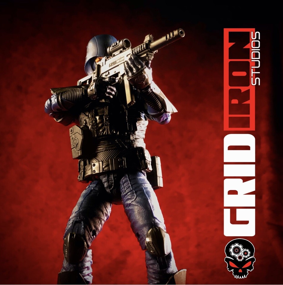 1:12 SMG UMP COMMANDO Weapon For G.I. Joe Classified Marvel Legends ...