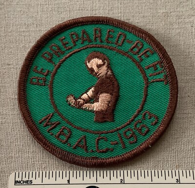 1963 MOUND BUILDERS AREA COUNCIL Boy Scout Be Prepared Fit PATCH BSA ...