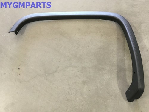 GMC SIERRA 1500 BLACK DRIVERS FRONT WHEEL OPENING MOLDING 2016-2018 ...