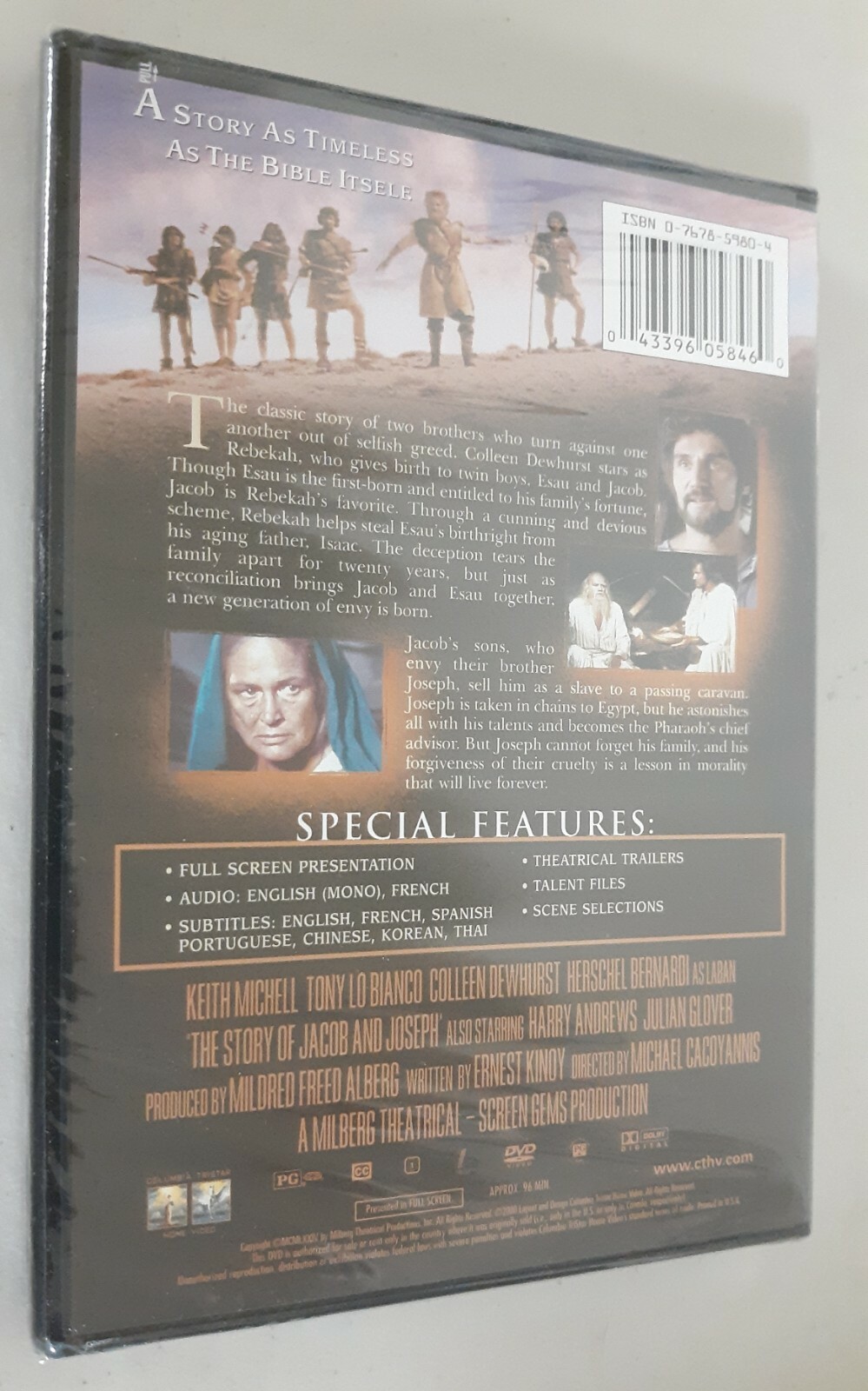 The Story of Jacob and Joseph (DVD, 1974) for sale online | eBay