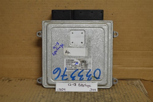 2012-13 Kia Sportage 2.4L Engine Control Unit ECU 391372G692 Module 344 ...