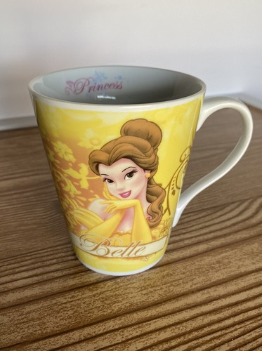 Disney Belle Mug Cup Beauty & The Beast Princess 4” Yellow China ...