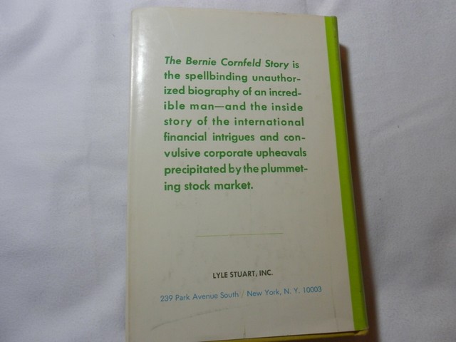 Bernie Cornfeld Biography by Bert Cantor (1970, Hardcover) for sale ...