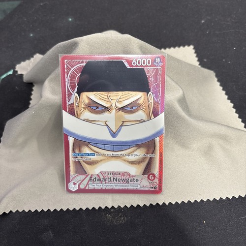 One Piece CCG Edward.Newgate OP02-001 Alt Art Leader Paramount War ...