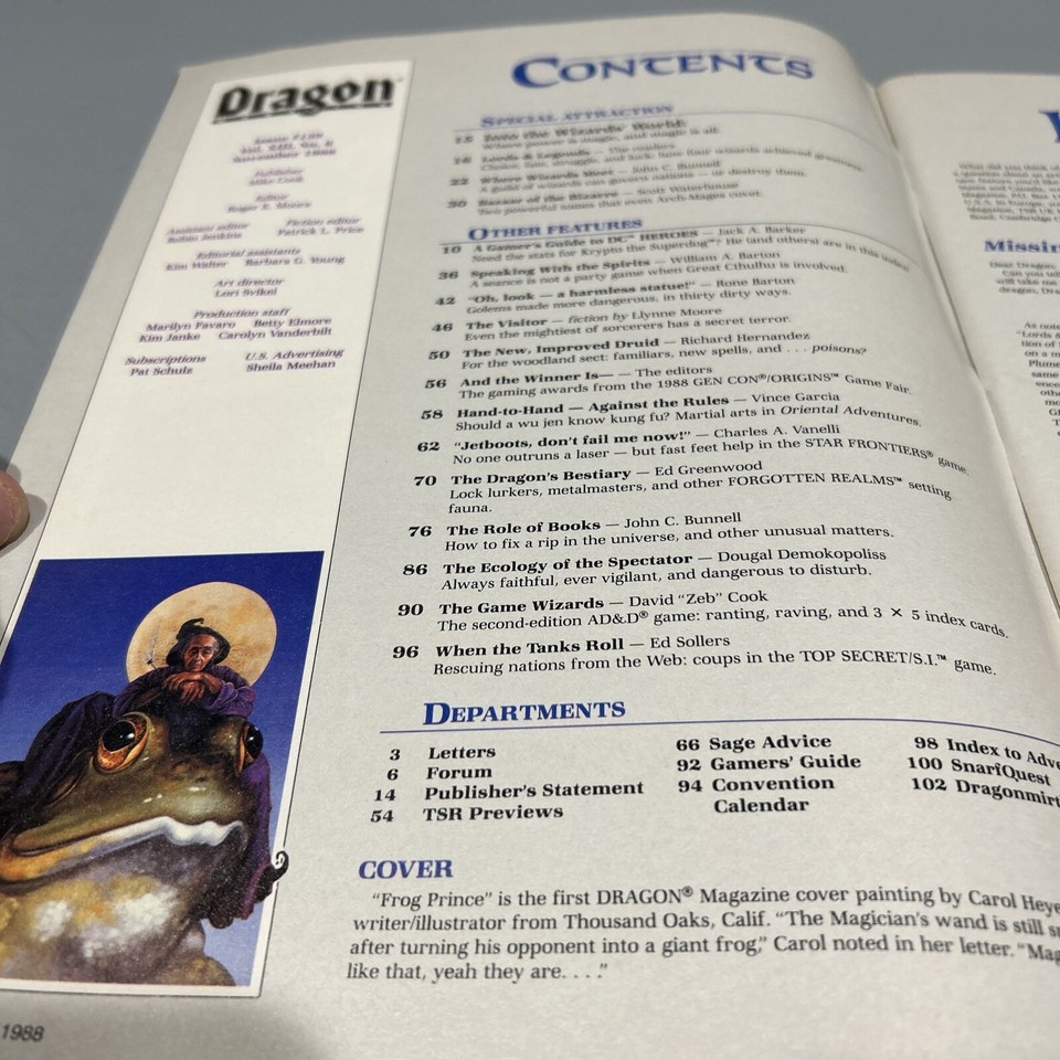 Vintage Dragon Magazine TSR D&D AD&D Dungeons & Dragons # 139 | eBay