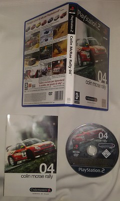 Colin Mcrae Rally 04 - PlayStation 2 Mc Rae PS2 Game Playstation Sony ...