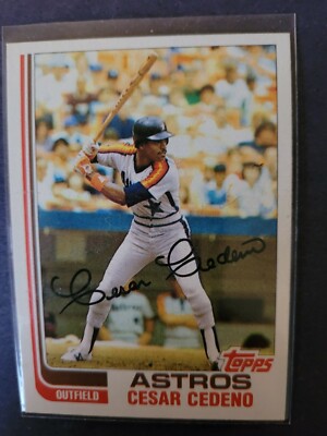 1982 Topps Cesar Cedeno Houston Astros #640 Baseball Card | eBay